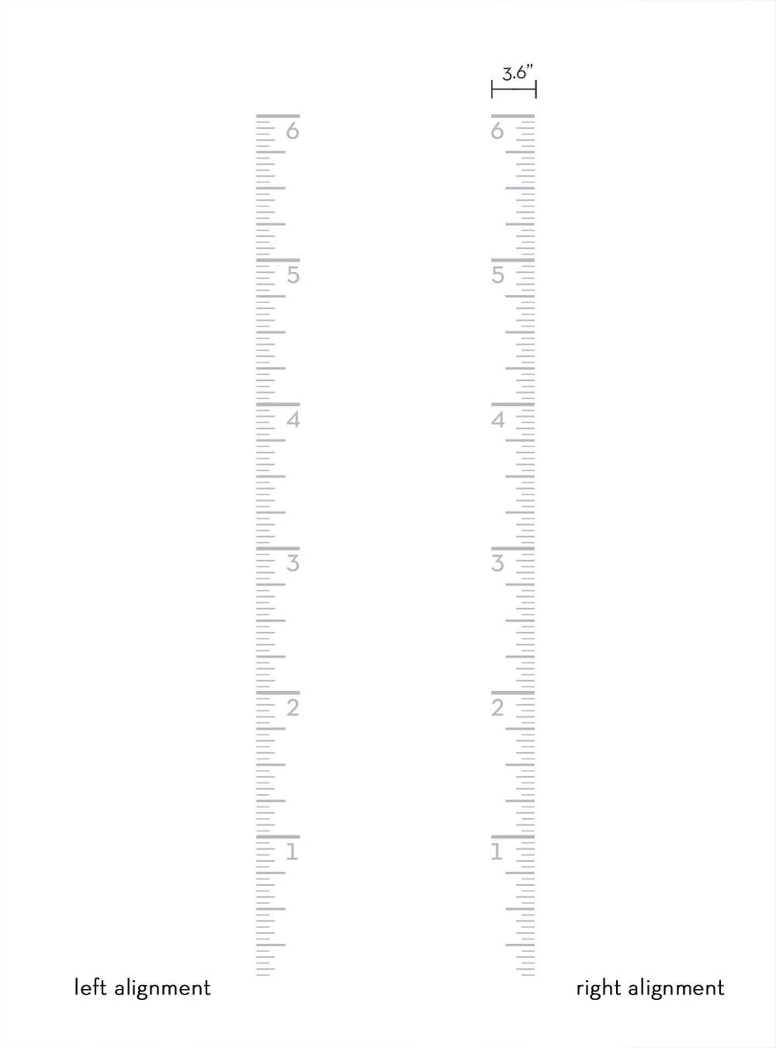 Growth Chart Ruler Decal Children's Vinyl Wall Decal - Etsy