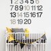 Number Wall Decals Wall Sticker - Etsy