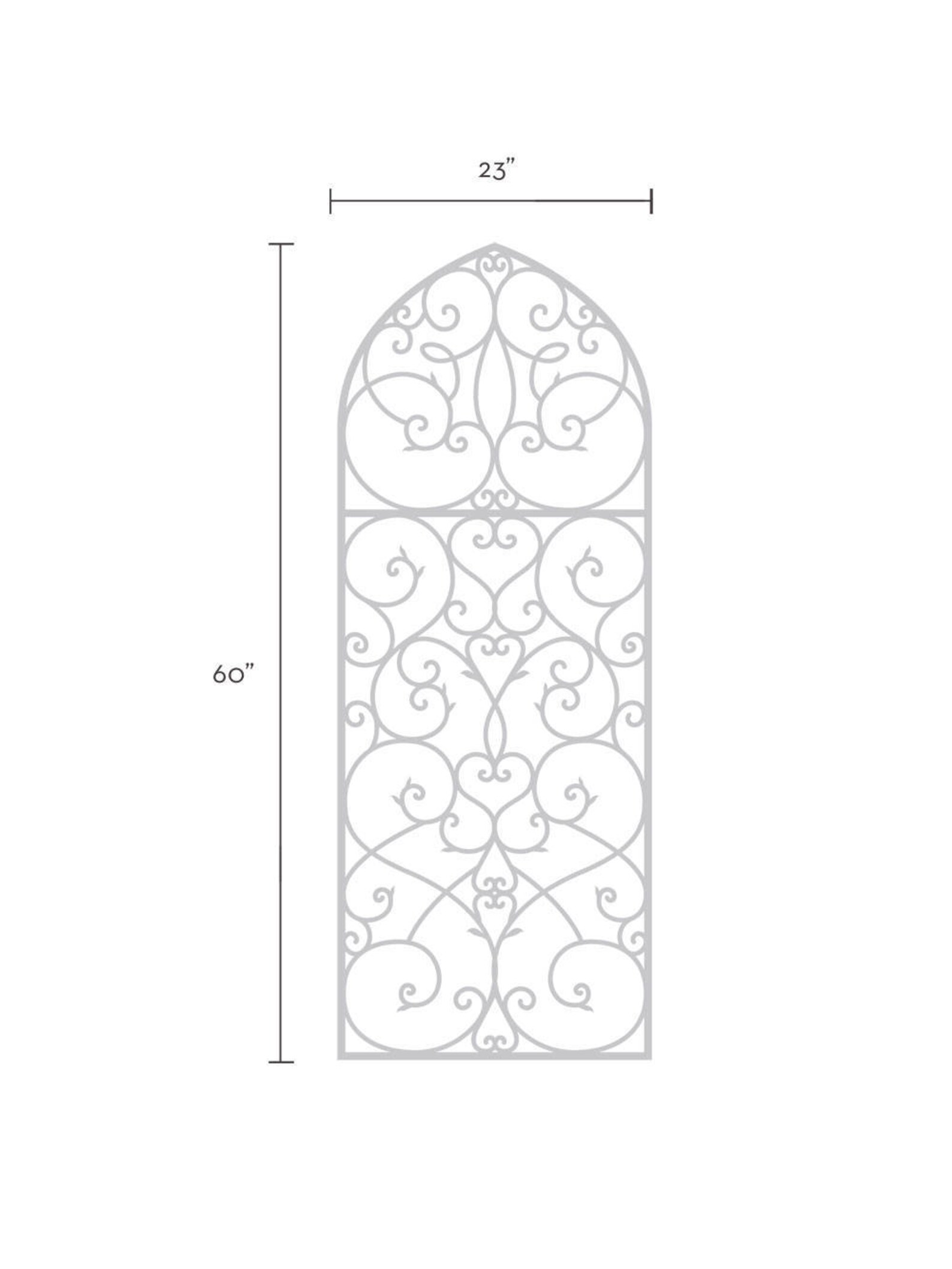 Decorative Panel Wall Decal Elegant Style Wall Decal Living - Etsy