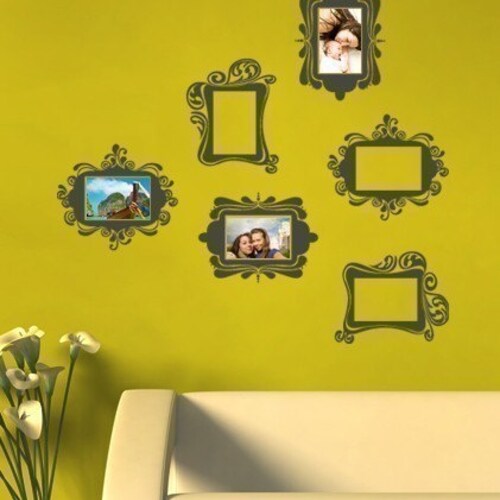 Vintage Photo Frames Vinyl Wall Sticker - Etsy