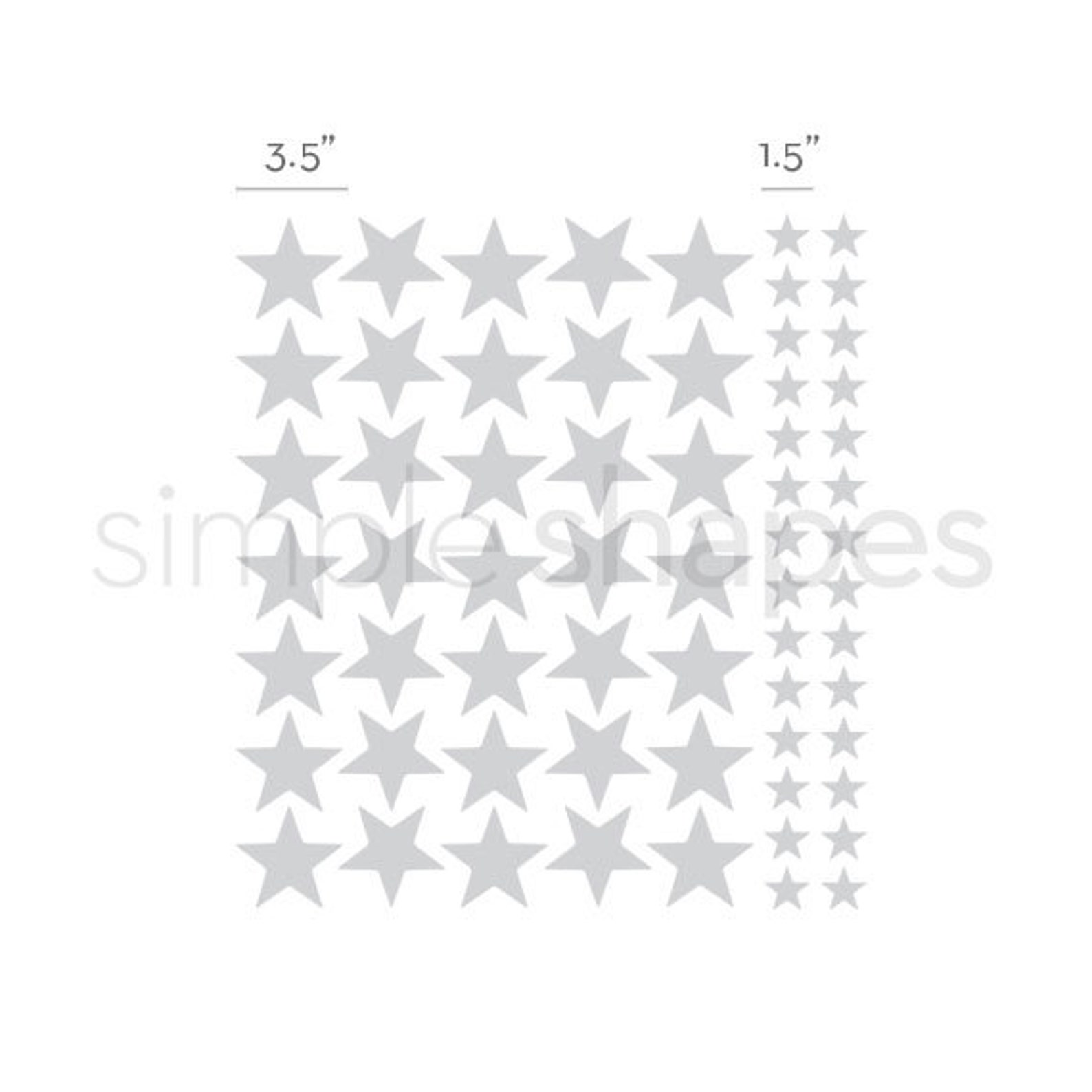 Small Stars Kids Vinyl Wall Sticker - Etsy