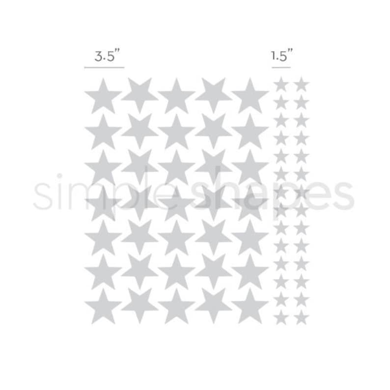 Small Stars - Kids Vinyl Wall Sticker - Etsy
