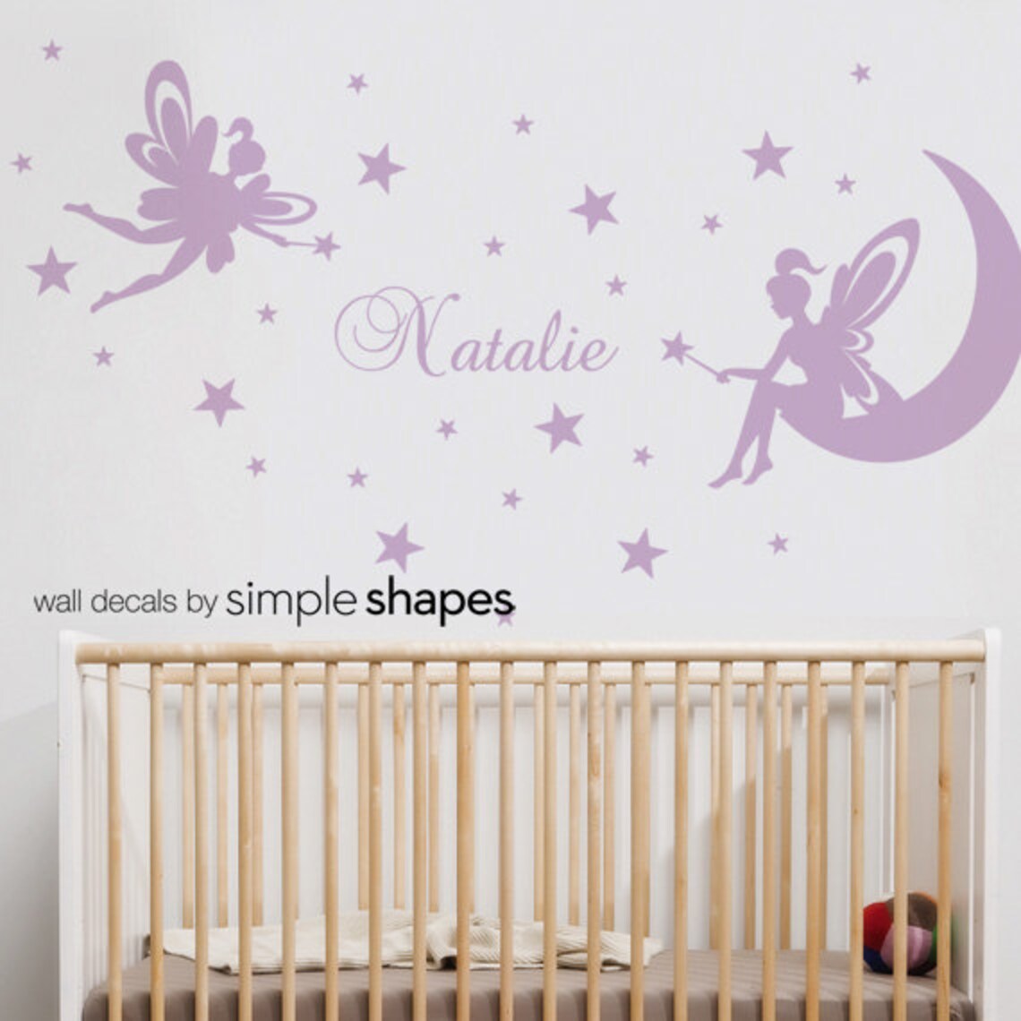 Kids Wall Decals Tinker Bell Wall Decal Fairy Wall Decal - Etsy