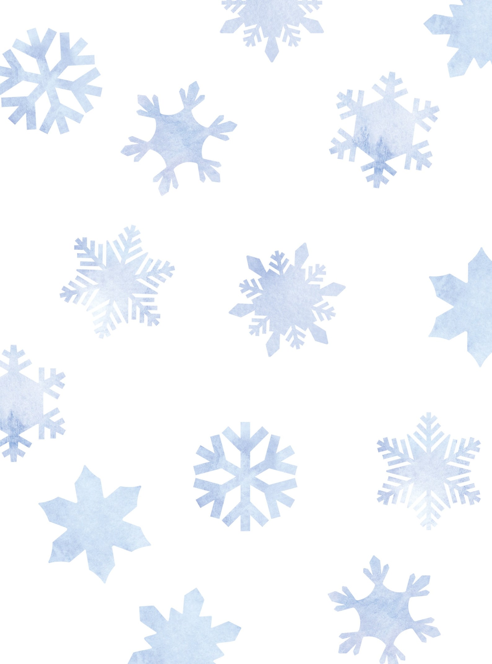 Frozen Winter Snowflakes, Sky Blue, - Peel and Stick Wall Stickers - Etsy