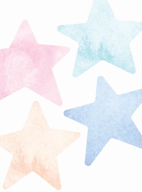 Watercolor Stars