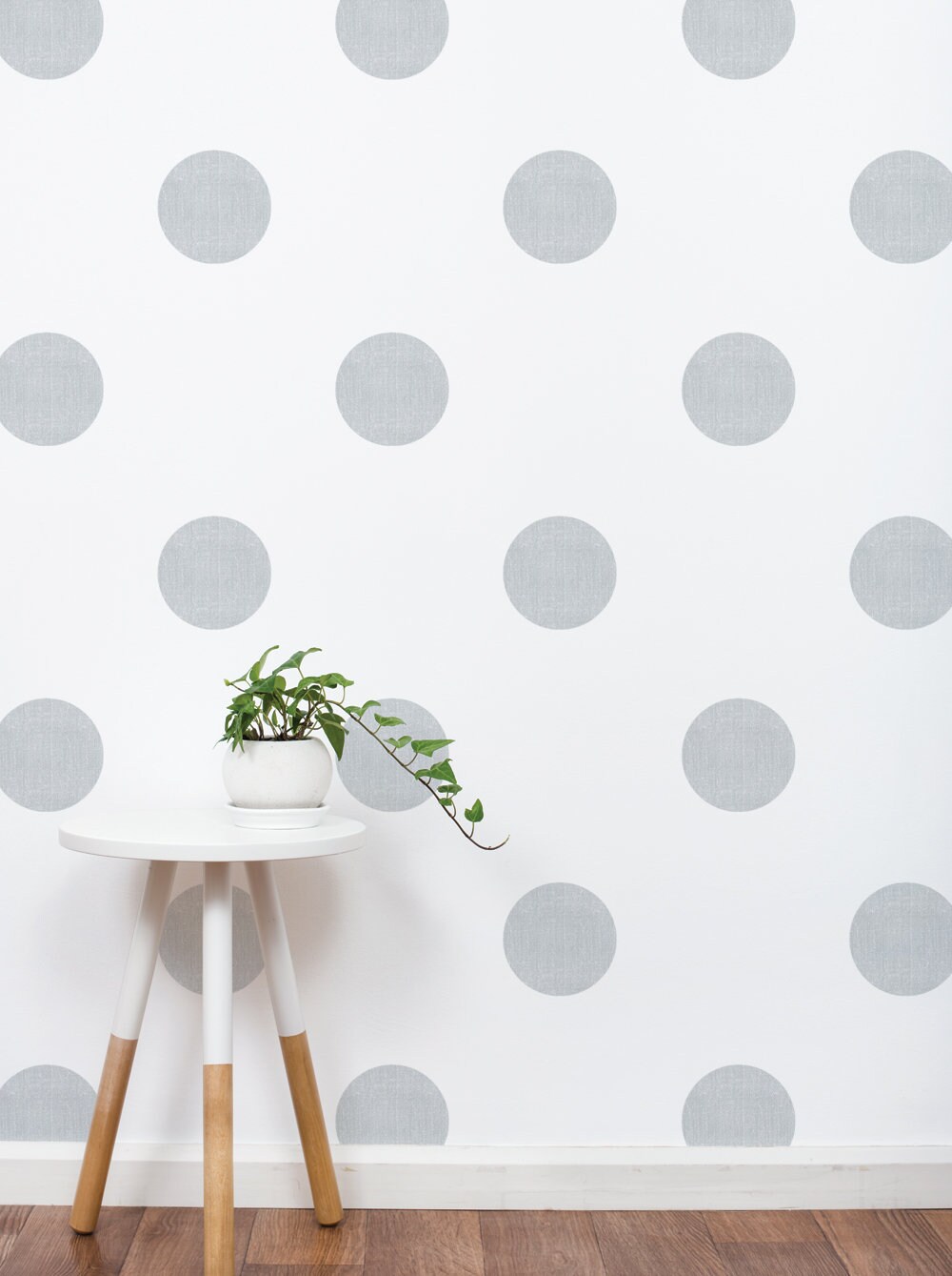 Textured Dots Wall Sticker, 6 Inch Polka Dots Wall Stickers - Peel and ...