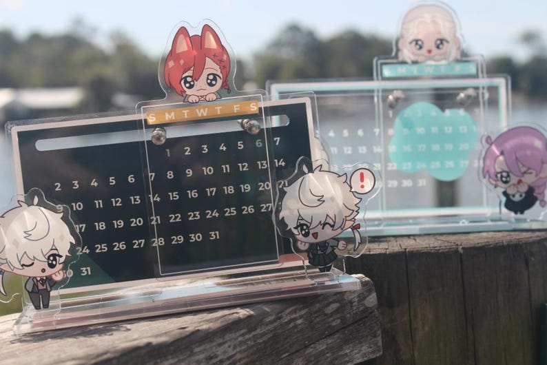 FFXIV Forever Acrylic Calendar - A Realm Reborn - Etsy