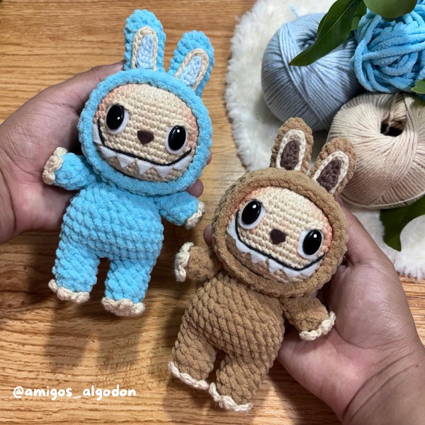 Labubu Crochet Pattern - Etsy