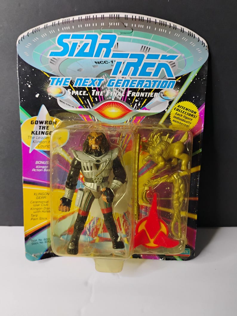 Star Trek Next Generation Gowron the Klingon Action Figure Playmates ...