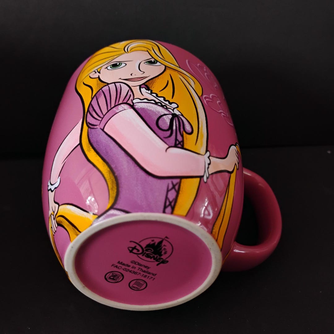 Disney Rapunzel Mug 4"t X 3.5"w - LIKE NEW - Etsy