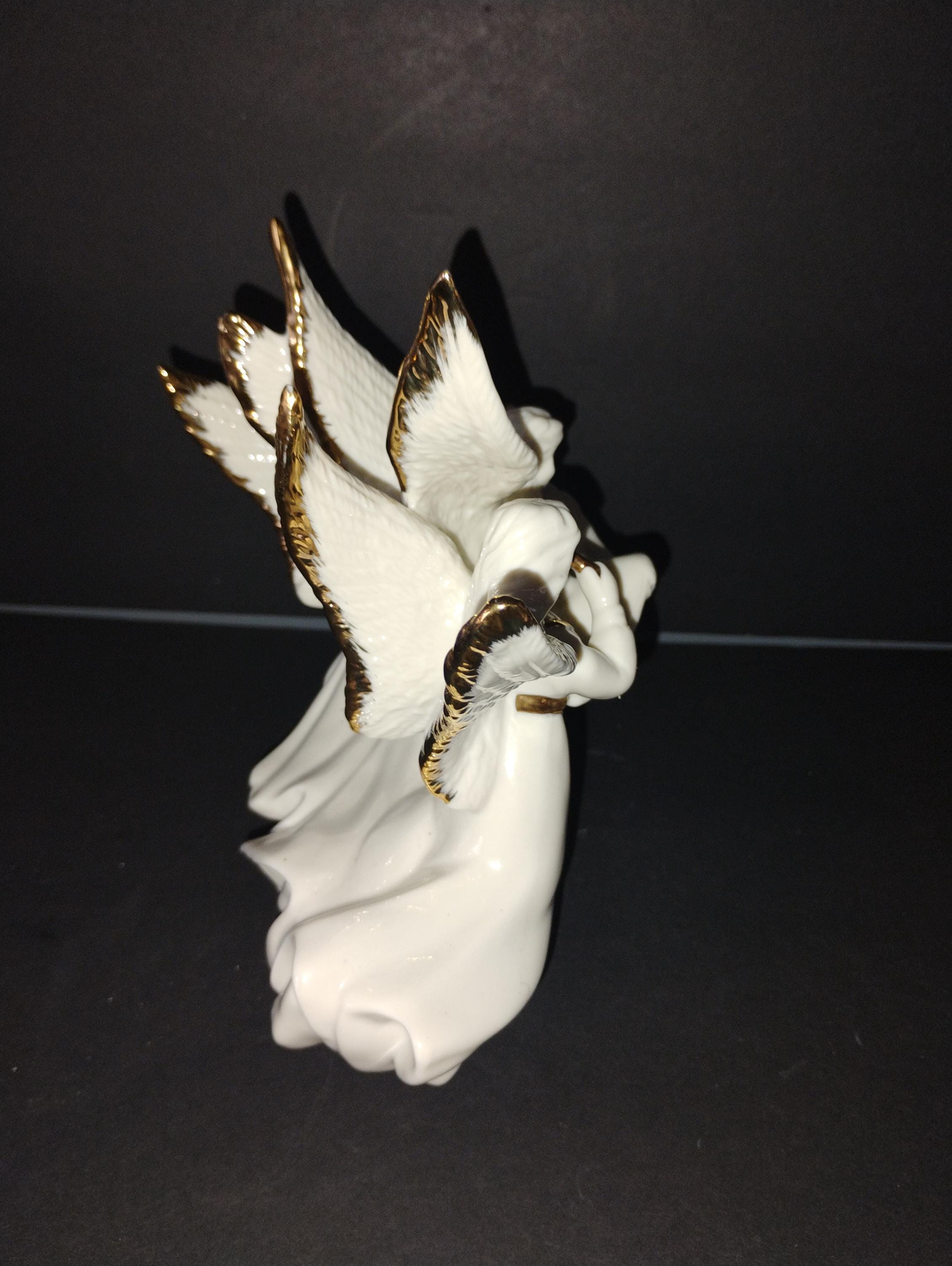 Mikasa Musician Angels Trio, Holiday Elegance Figurine LIKE NEW 7" X 7 ...