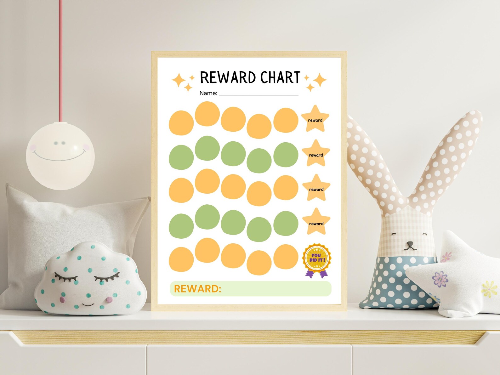 Reward Chart, Toddler Reward Chart, Reward Chart Printable, Kids ...