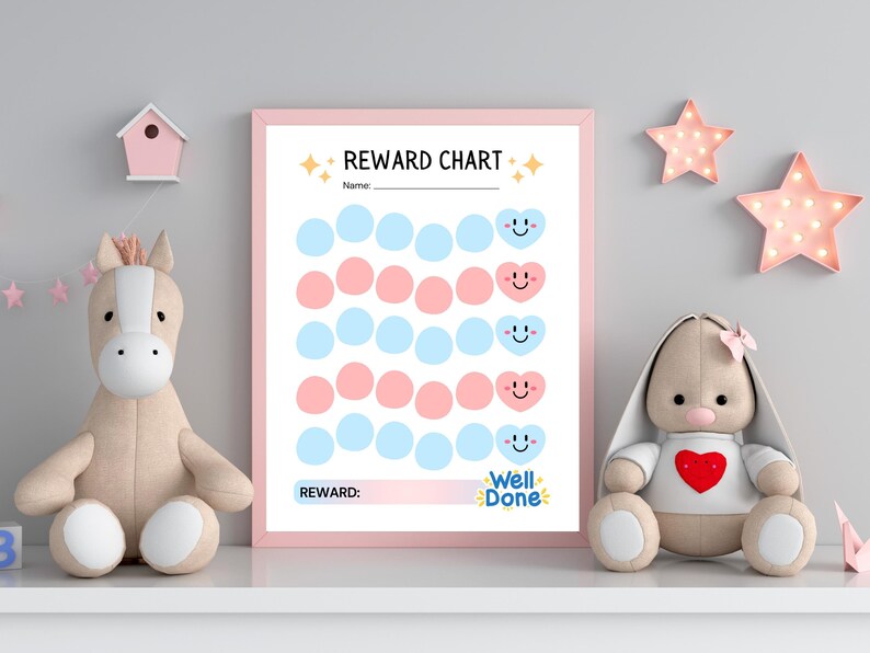 Reward Chart, Toddler Reward Chart, Reward Chart Printable, Kids ...