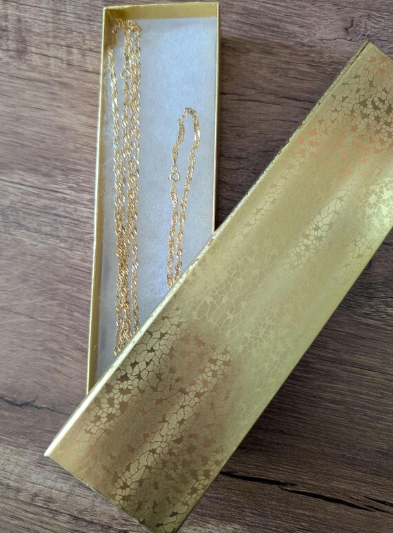 Milor 14k Gold 36" Rope Chain Necklace and 7" Bracele… - Gem