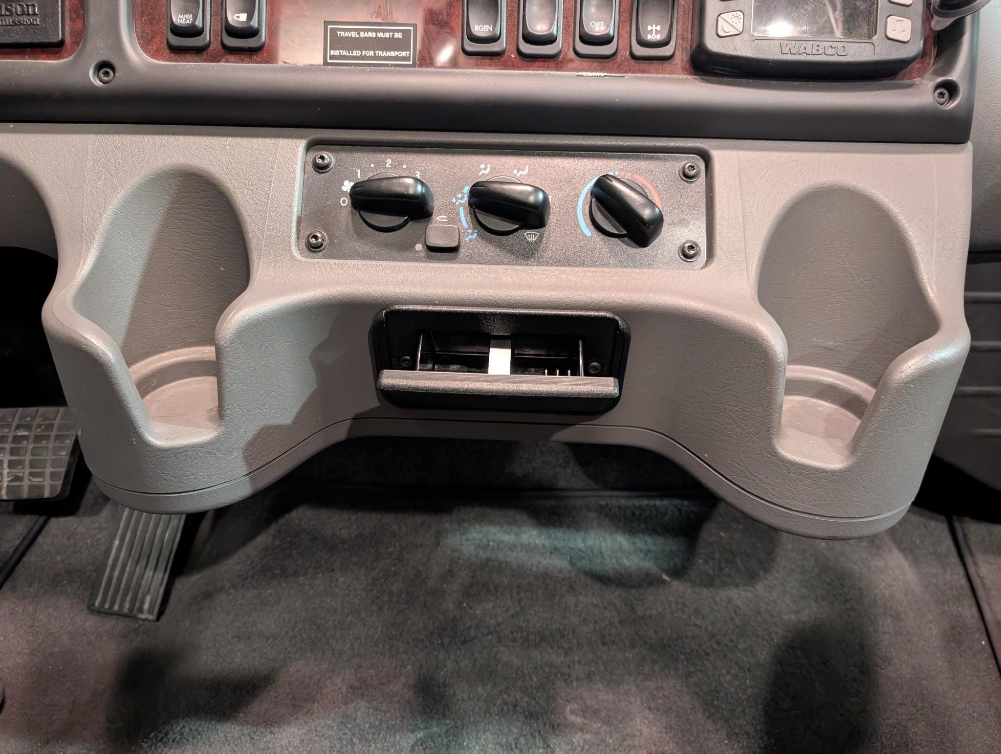 Freightliner RV Console Extension – Extra Cupholder & Organizer for ...