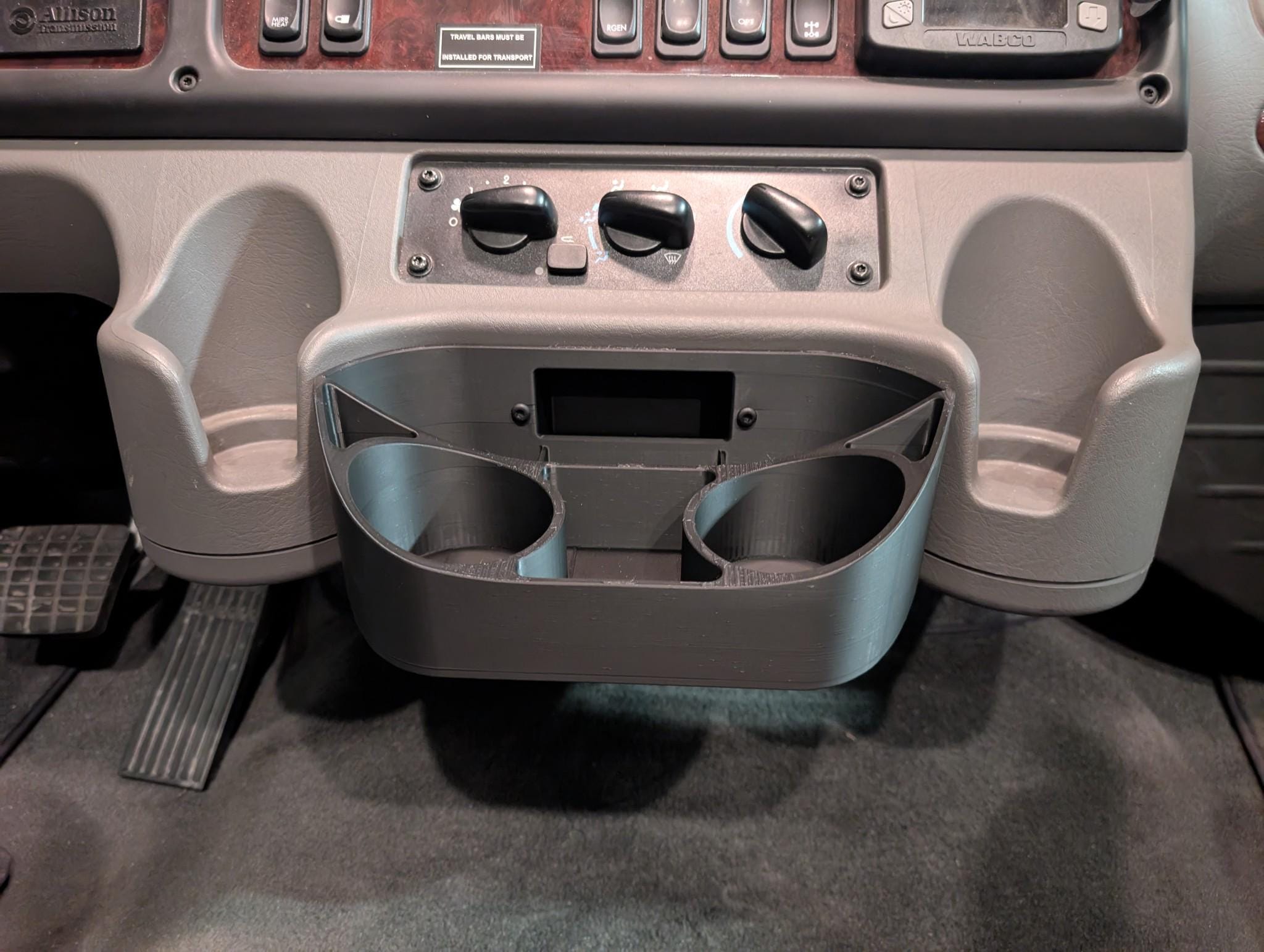 Freightliner RV Console Extension – Extra Cupholder & Organizer for ...