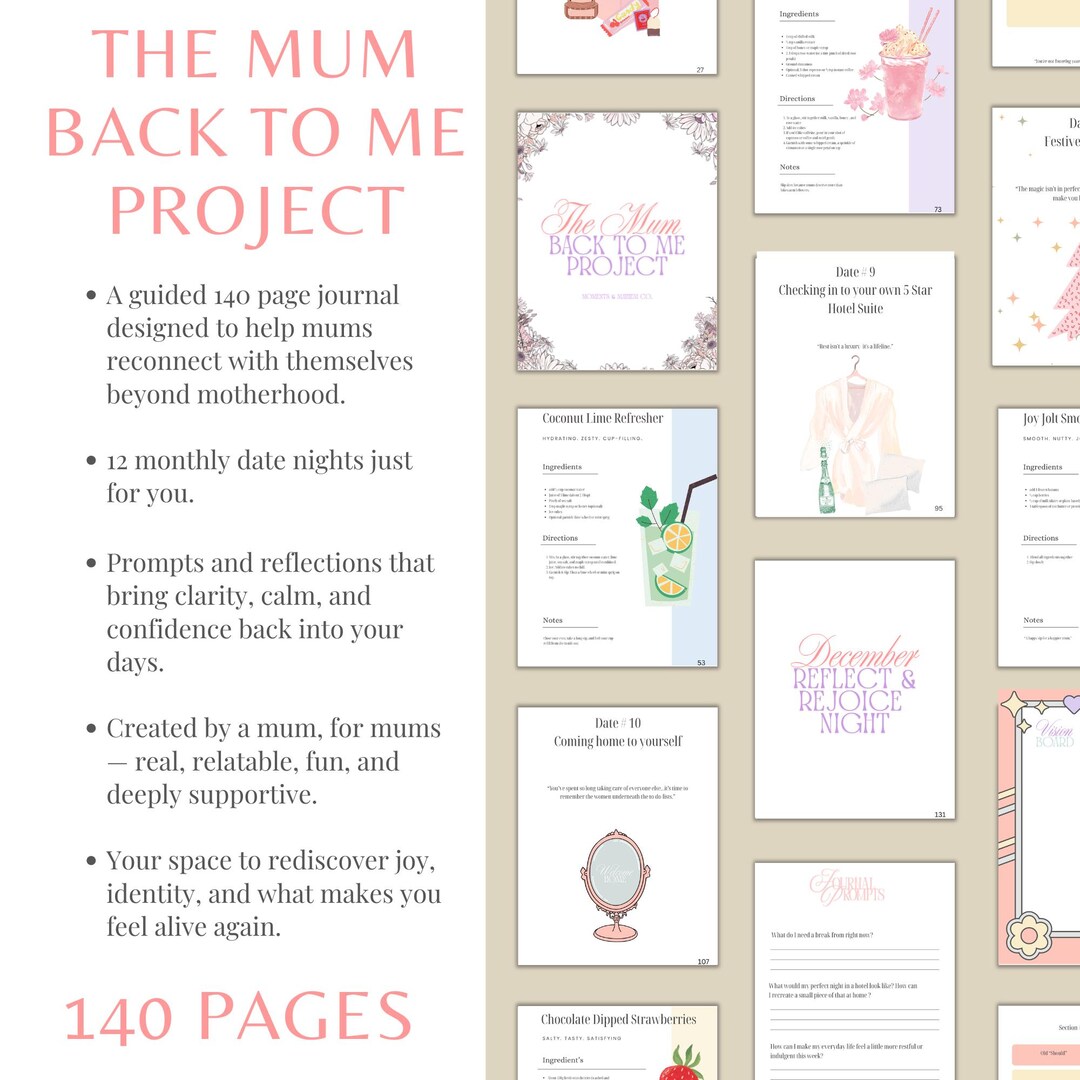 The Mum Back to Me Project - Etsy