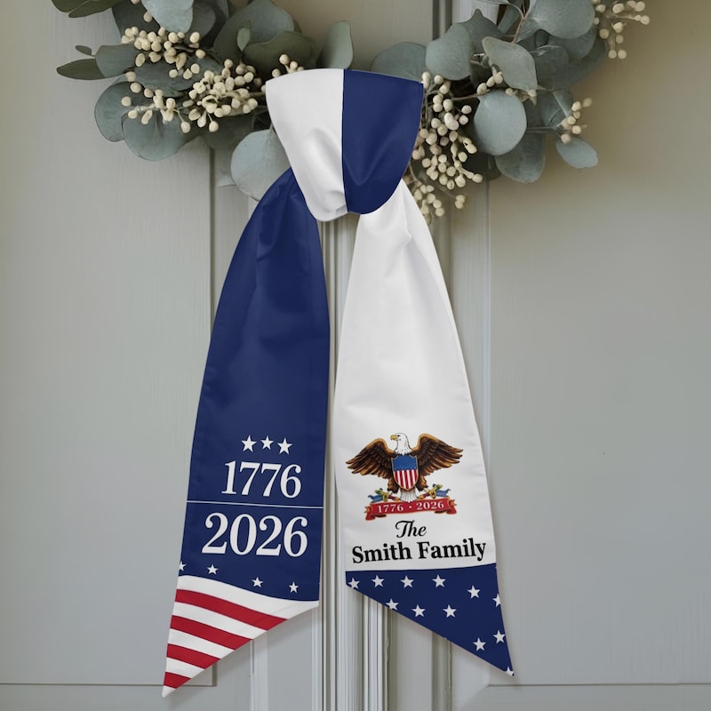 America 250 Wreath Sash - Etsy