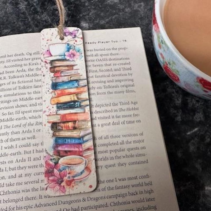Decoupage Bookmark - Etsy