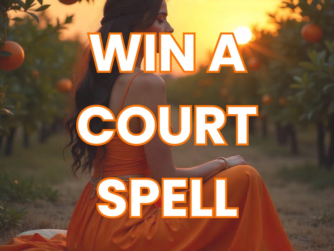 Win a Court Case Spell – Favorable Outcome, Justice & Legal Victory ...
