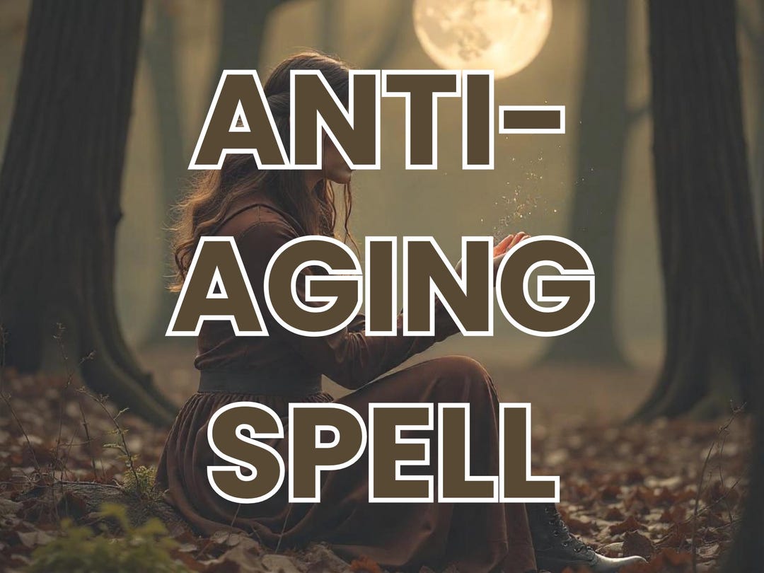 Anti-aging, Youthful Glow Spell, Reverse Aging, Enhance Beauty, Boost ...