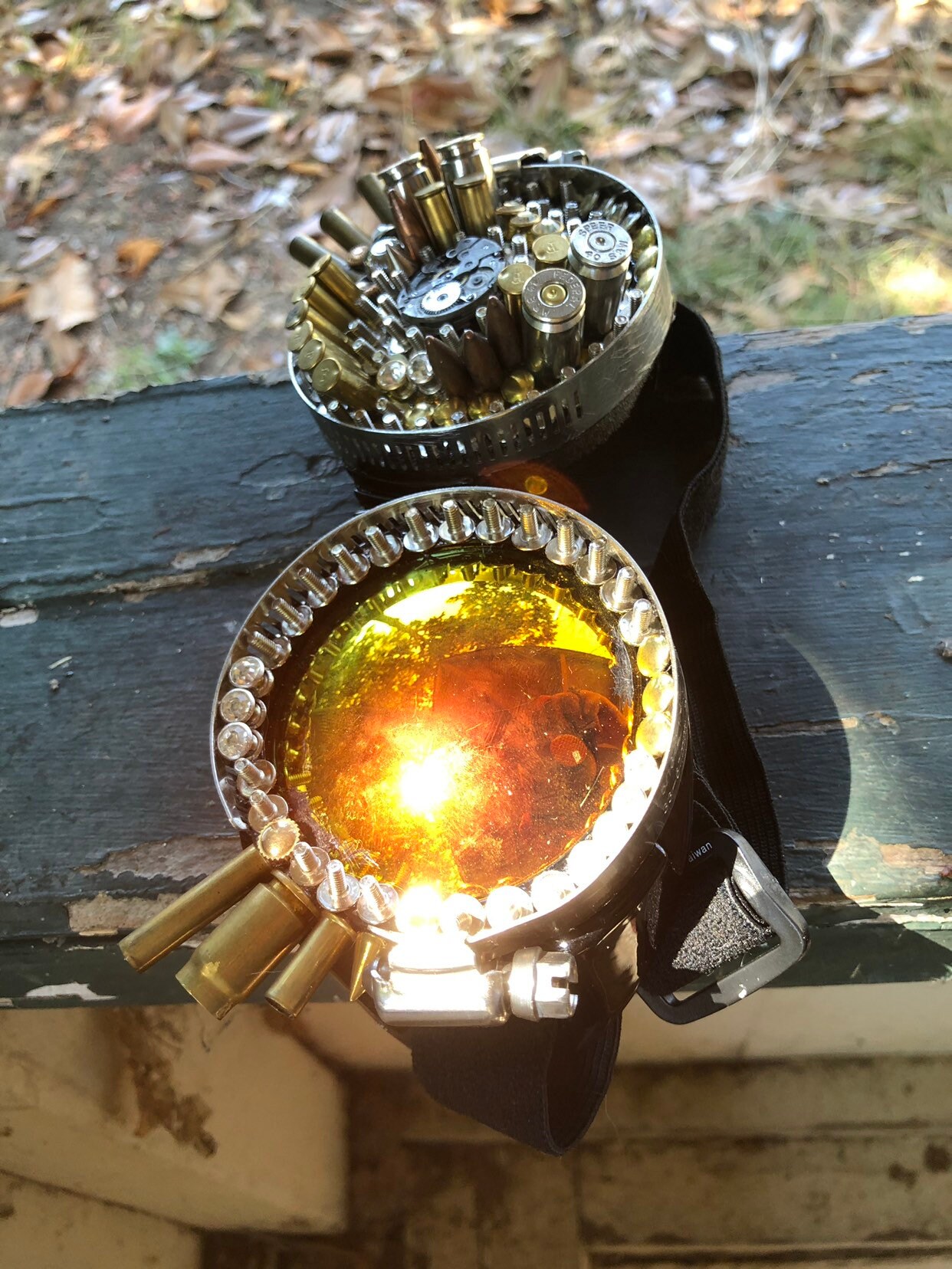 Apocalypse Eyepatch: Unisex Steampunk Post Apocalyptic Goggles for ...