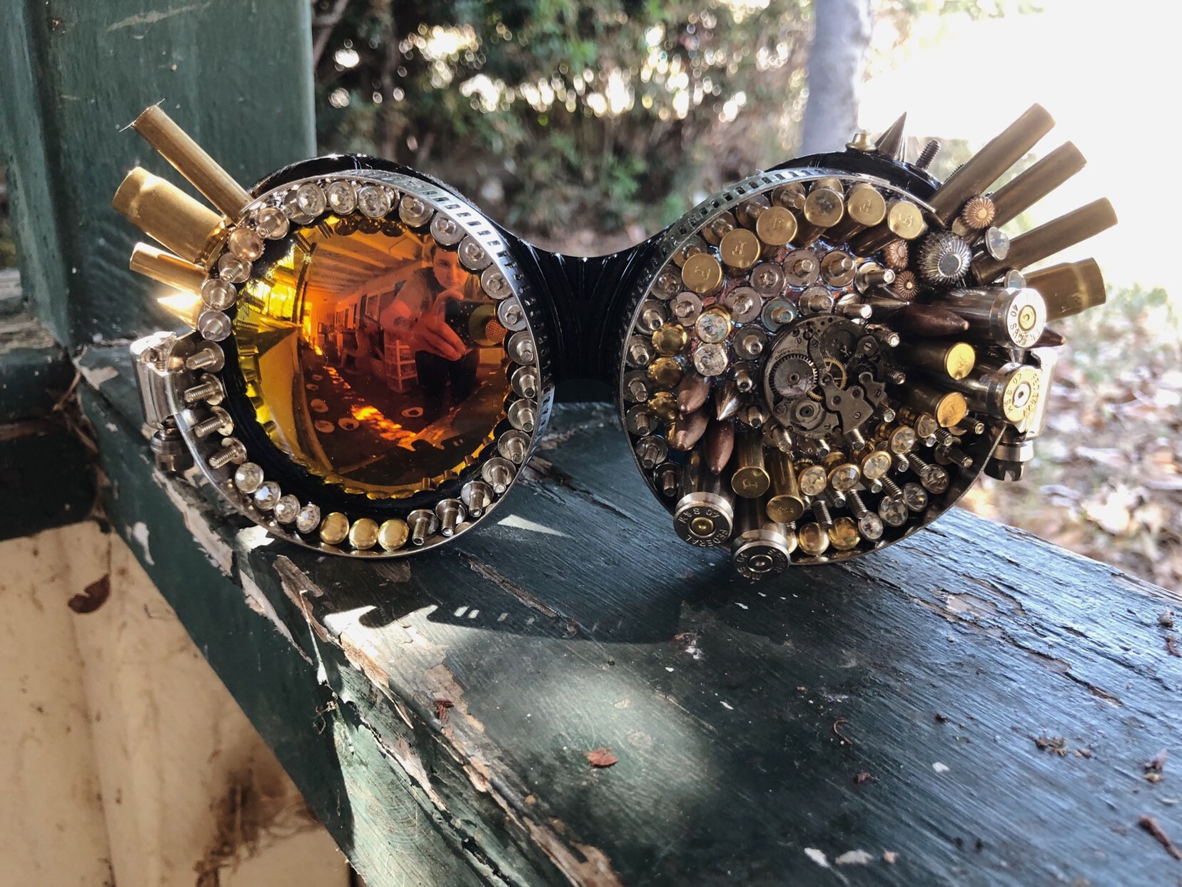 Apocalypse Eyepatch: Unisex Steampunk Post Apocalyptic Goggles for ...