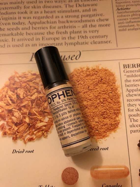 Genuine Vintage Vial Alophen Apothecary Label on | Etsy