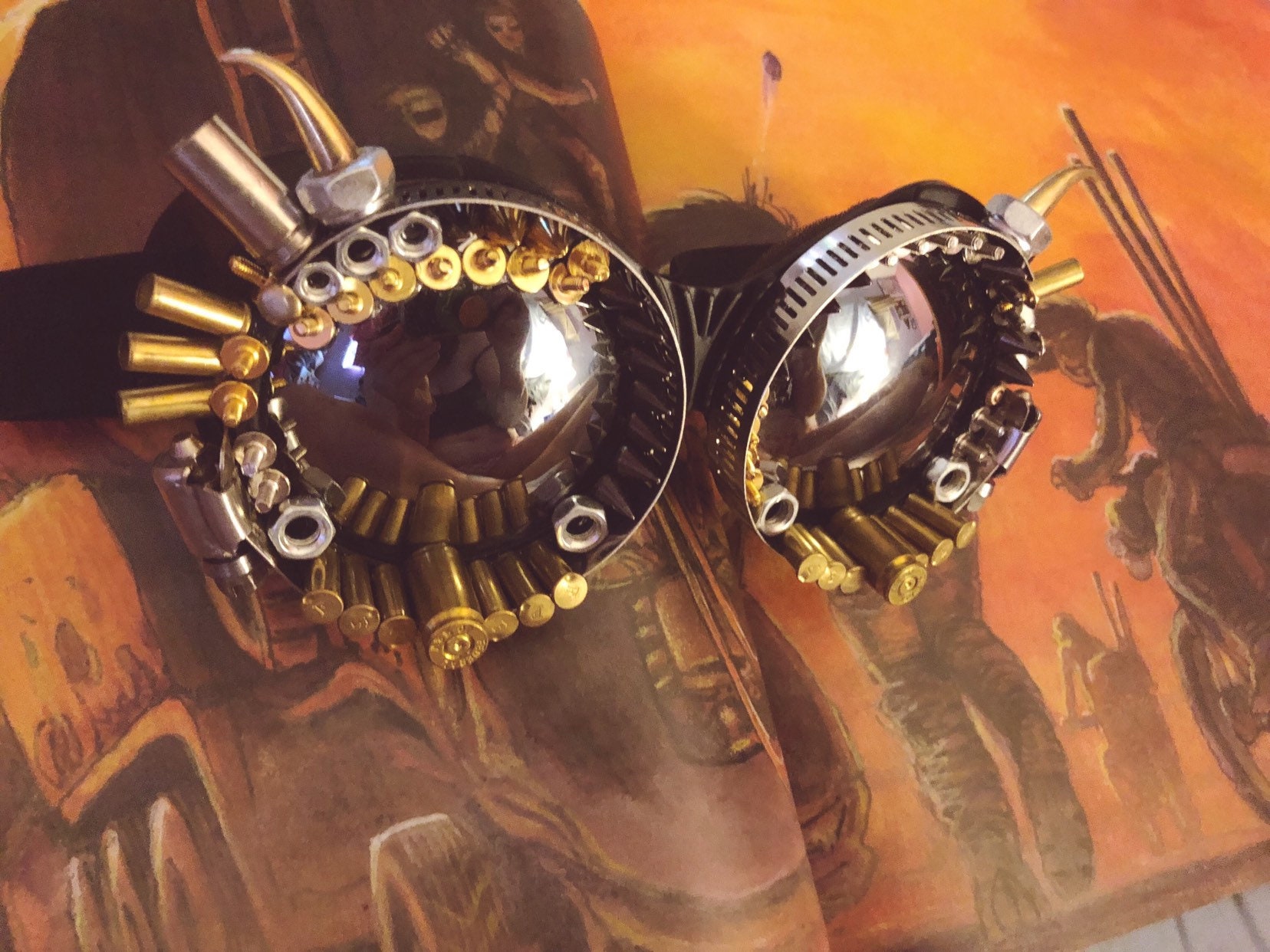 The Devil's Little Helper: Unisex Steampunk Post - Etsy