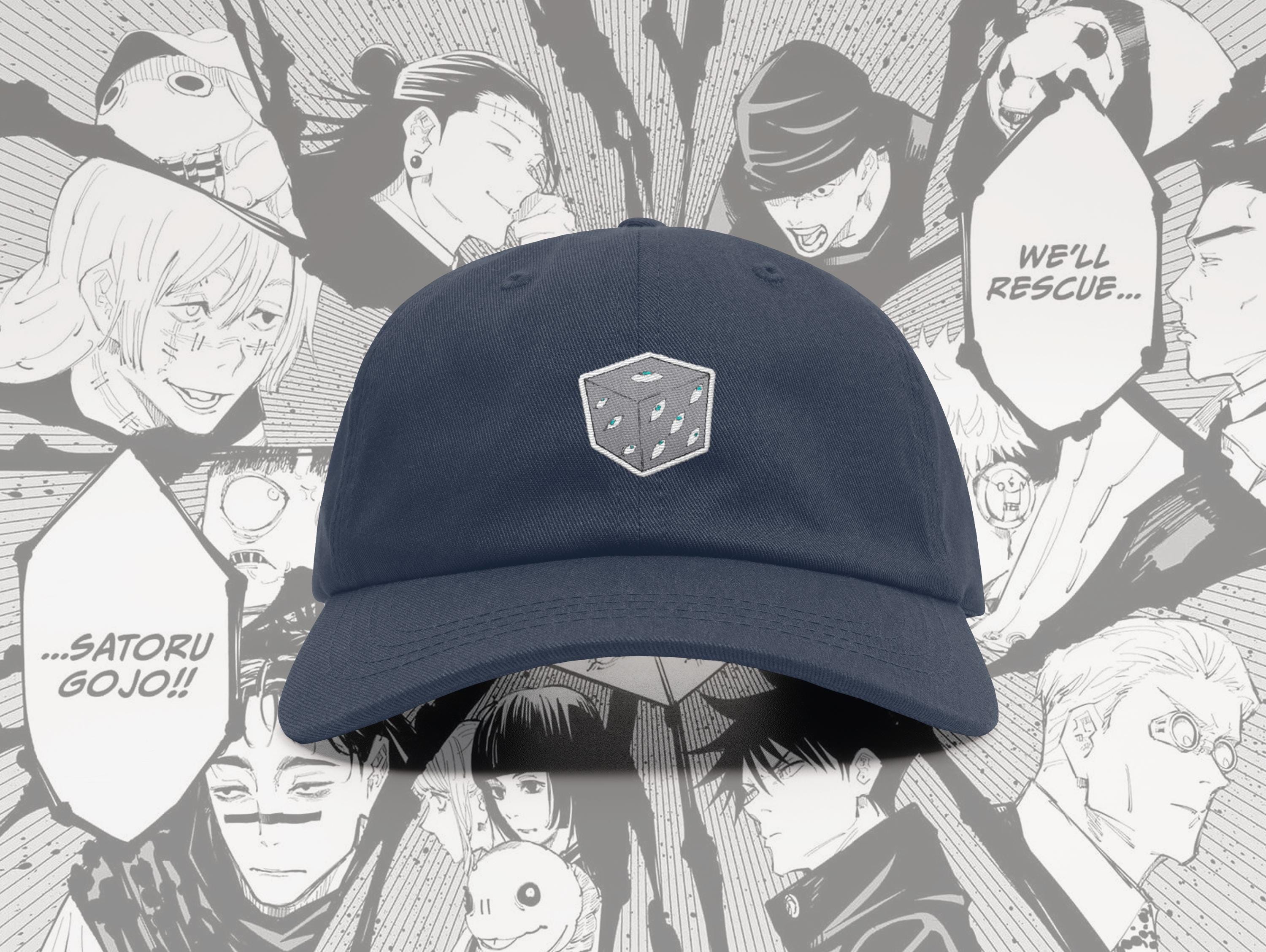 Jujutsu Kaisen JJK Prison Realm Seal Gojo Box Embroidered Minimalist ...