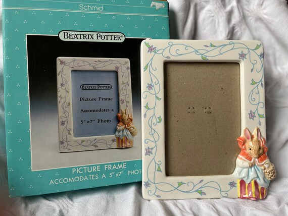 Beatrix Potter Bunnykins China Photo Frame 1988 - Etsy