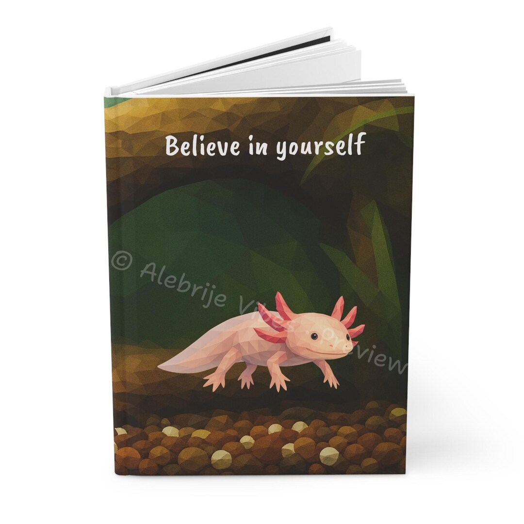 Alebrije Axolotl Journal: Polygon Hardcover Notebook Collection - 'no ...