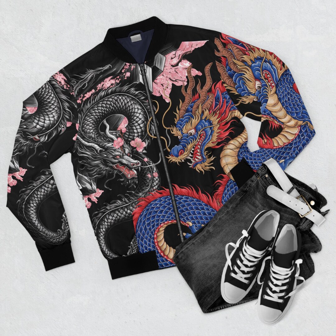 Dragons and Tiger Bomber Jacket | Bold Streetwear for Men | Perfect ...