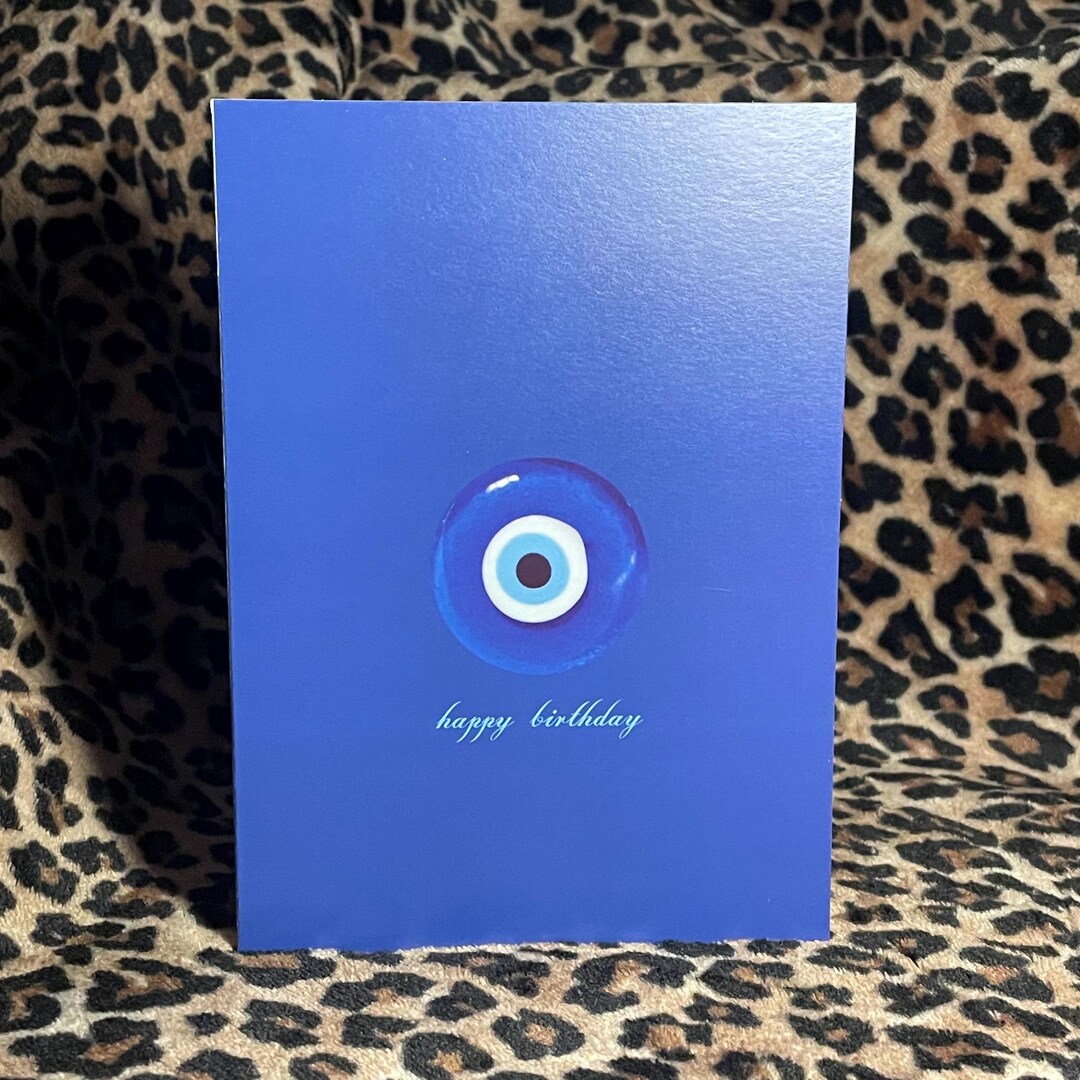 Evil Eye Birthday Card - Etsy