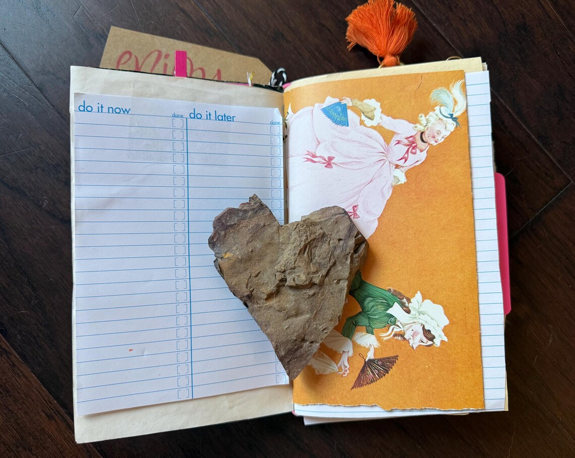 Unique Junk Journal: Altered Art Book, Vintage Ephemera “mother” Great ...