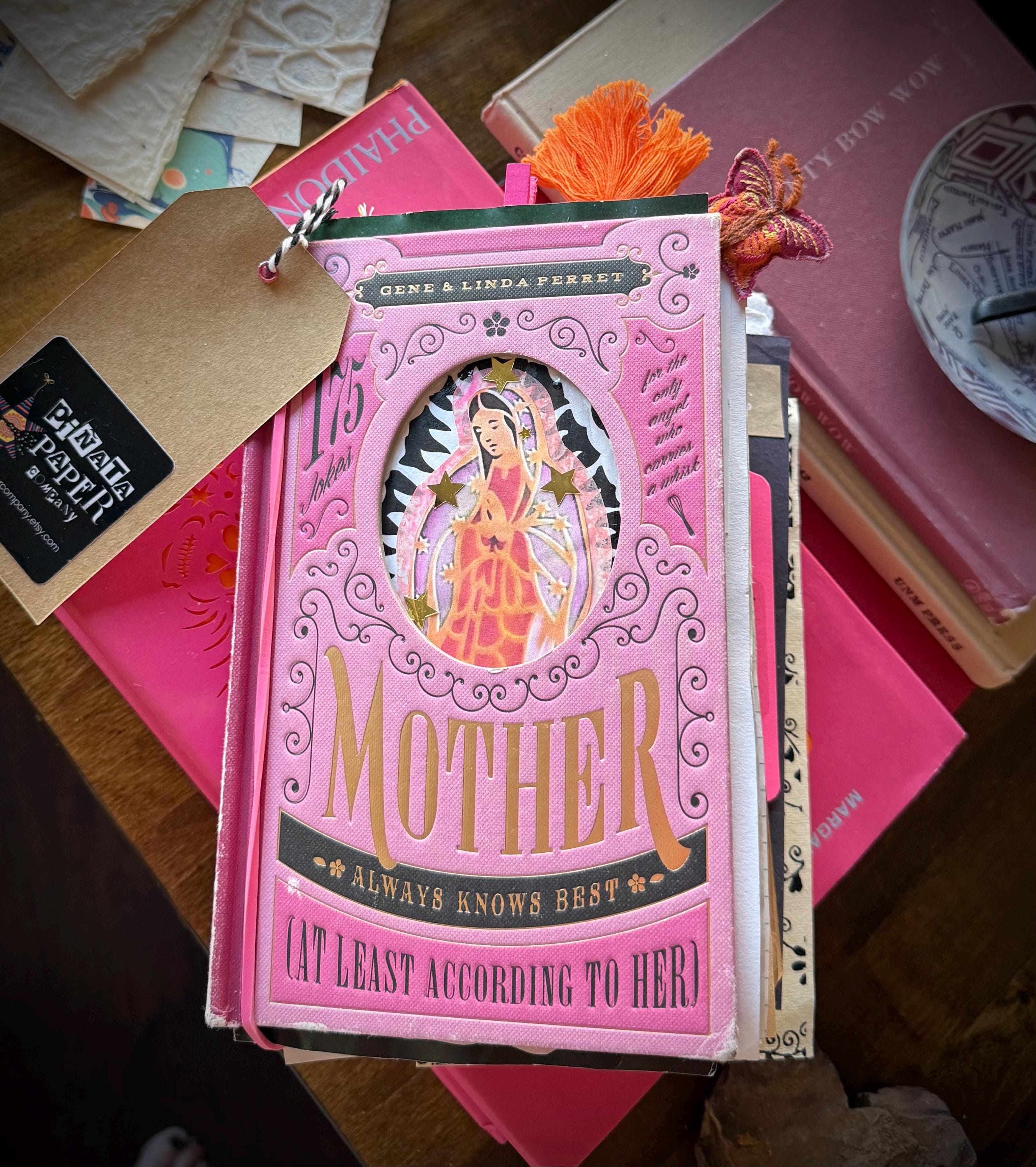 Unique Junk Journal: Altered Art Book, Vintage Ephemera “mother” Great ...