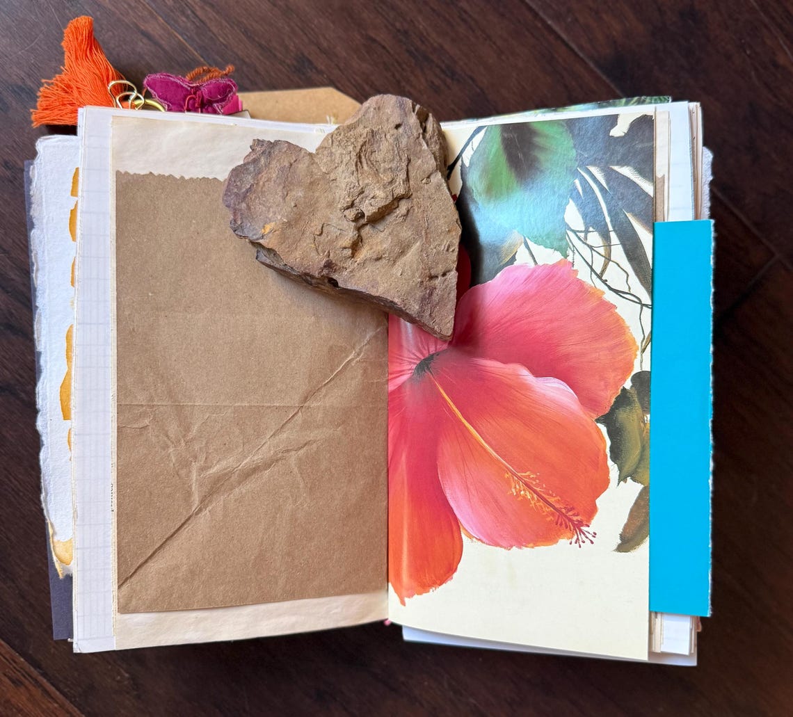 Unique Junk Journal: Altered Art Book, Vintage Ephemera “mother” Great ...