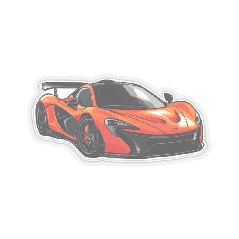 Mclaren P1 Sticker Premium Quality Kiss-cut Stickers for Car ...