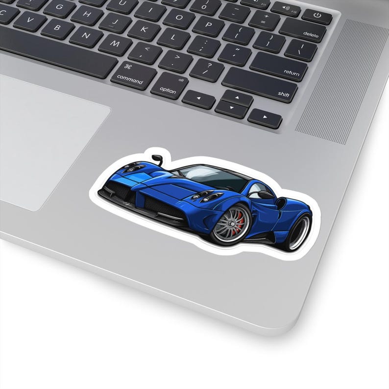 Pagani Huayra Kiss-cut Sticker Car Enthusiast Gift, Vinyl Decal, Laptop ...