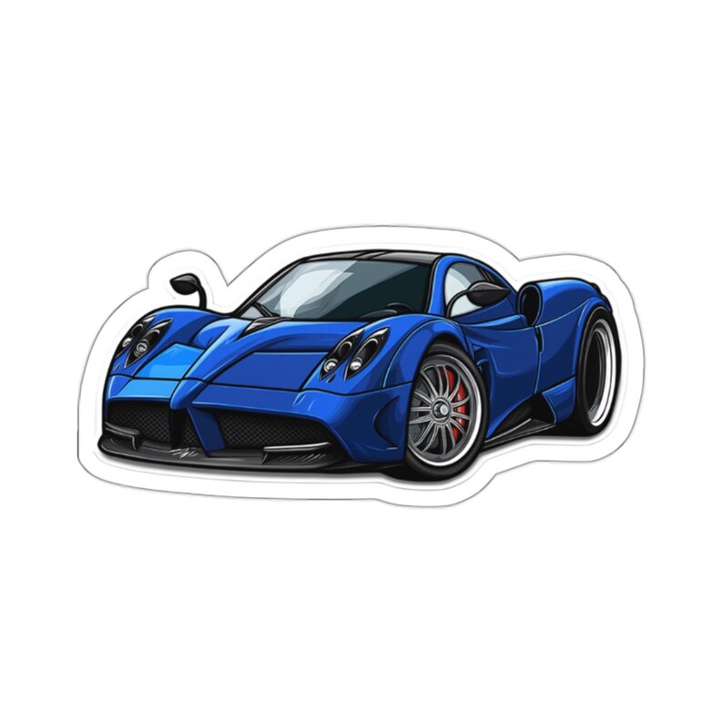 Pagani Huayra Kiss-cut Sticker Car Enthusiast Gift, Vinyl Decal, Laptop ...