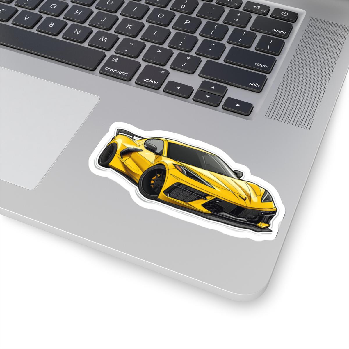 Corvette C8 Kiss-cut Stickers Car Lover Gift, Laptop Decal, Vinyl ...