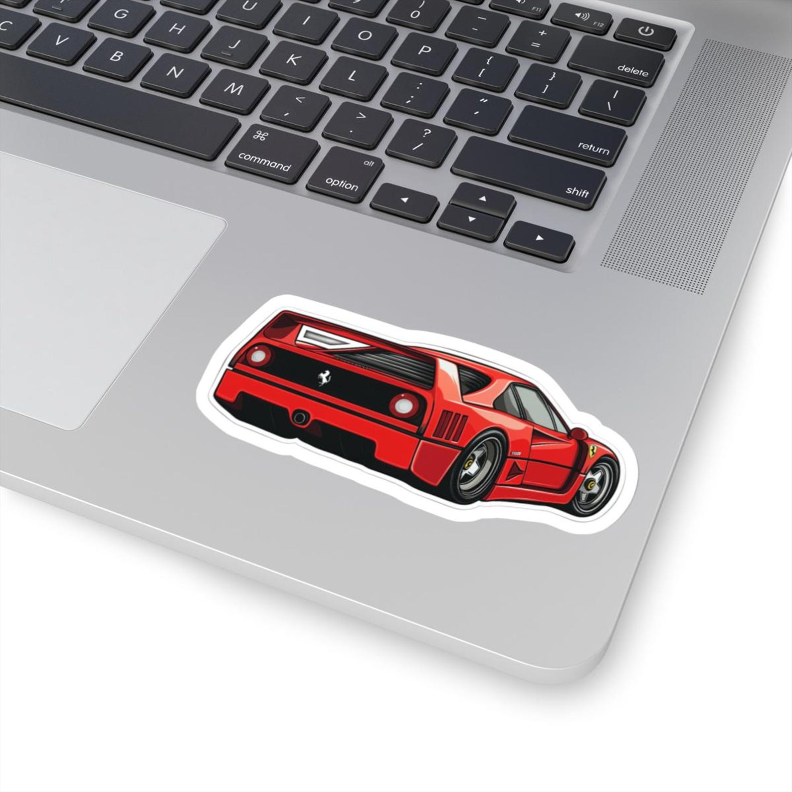 Ferrari F40 Kiss-cut Stickers Car Lover Gift, Laptop Decal, Vinyl ...