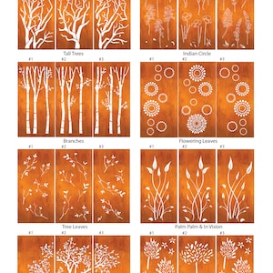 Unique Garden Sculpture Outdoor Metal Privacy Screen Art - Etsy