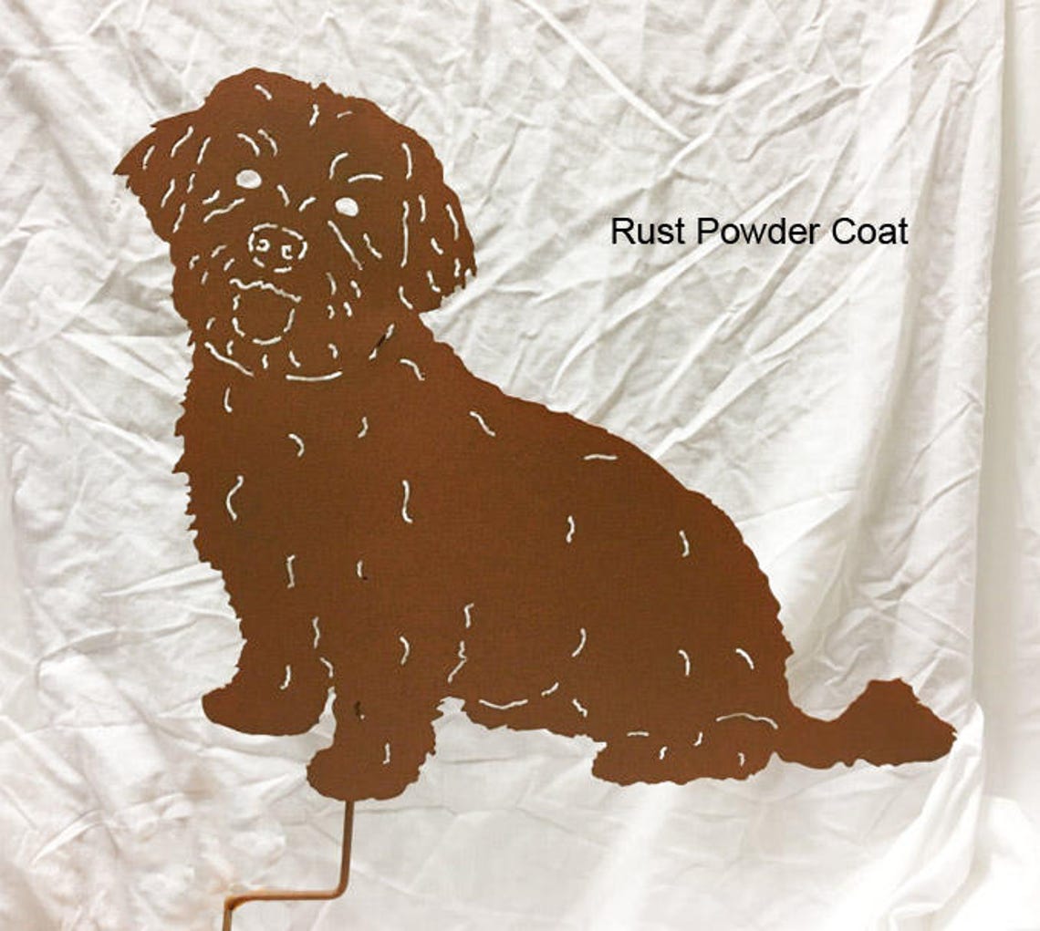 Havanese Garden Stake or Metal Wall Art Pet Dog Memorial - Etsy