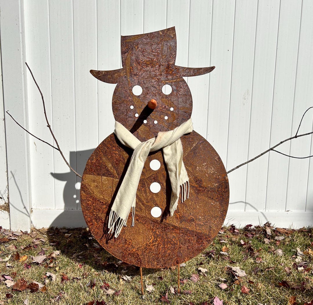 Large Outdoor Snowman, Frosty the Snowman, Outdoor Christmas ...