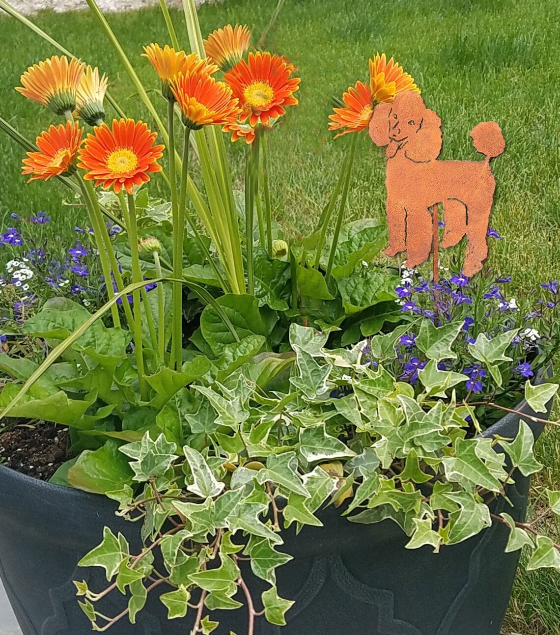 Poodle Plant Stake Dog Remembrance Gift Dog Memorial Gift - Etsy