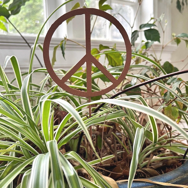 Peace Sign Yard Art - Etsy