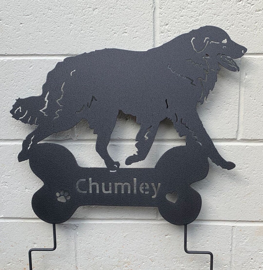Great Pyrenees Garden Sign or Metal Wall Art, Pet Memorial, Dog ...