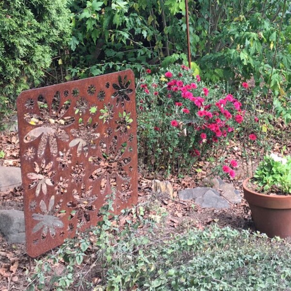 Wrought Iron Privacy Screen - Etsy