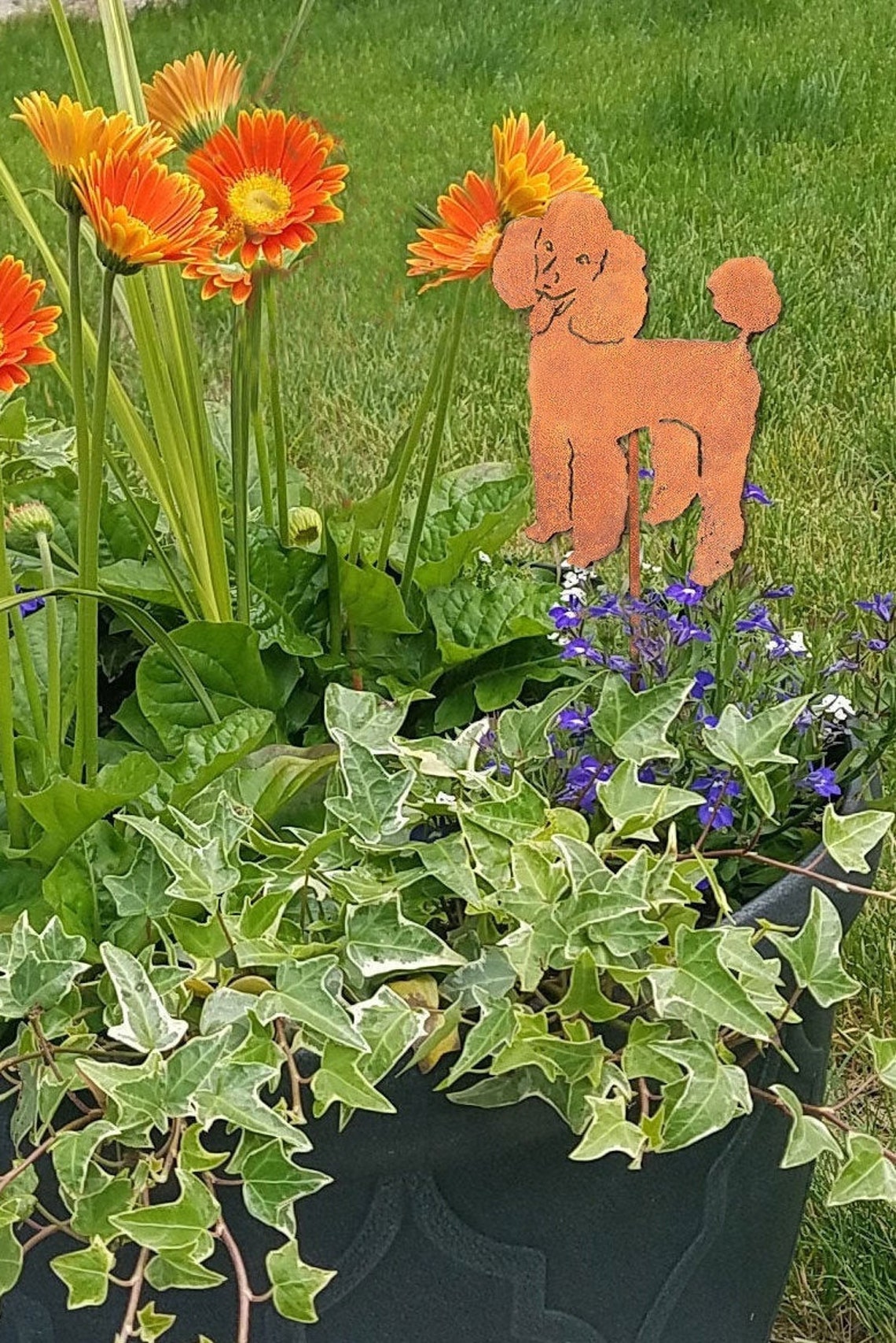 Poodle Plant Stake Dog Remembrance Gift Dog Memorial Gift - Etsy